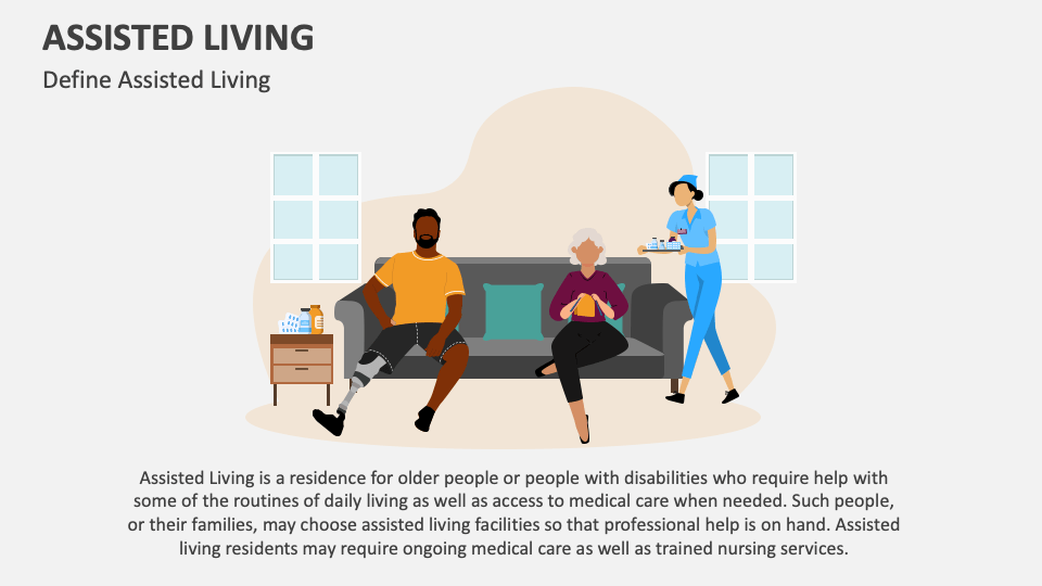 Assisted Living PowerPoint and Google Slides Template - PPT Slides