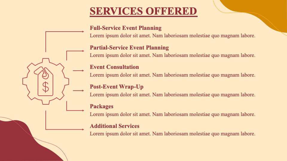 Event Planner Business Plan PowerPoint and Google Slides Template - PPT ...