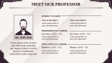 Free Meet Our Professors Presentation Template for Google Slides and ...