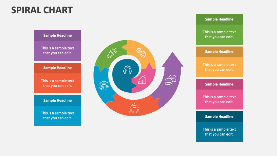 Spiral Chart Template for PowerPoint and Google Slides - PPT Slides