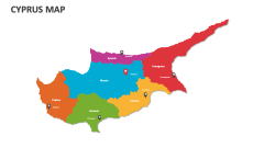 Cyprus Map for Google Slides and PowerPoint - PPT Slides