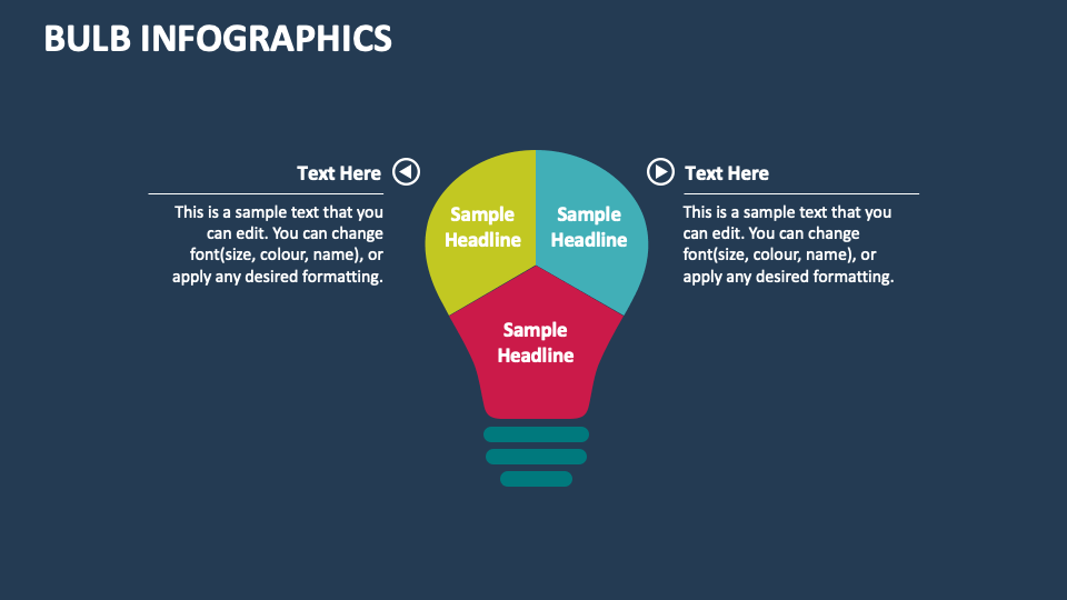 Bulb Infographics Template for PowerPoint and Google Slides - PPT Slides