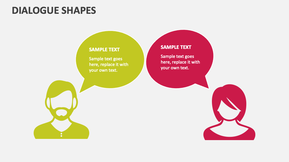 Dialogue Shapes Template for PowerPoint and Google Slides - PPT Slides