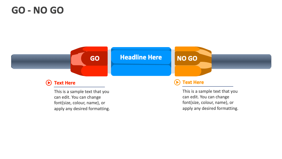Go - No Go PowerPoint and Google Slides Template - PPT Slides