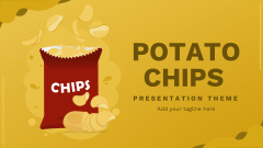 Free Potato Chips Presentation Theme for Google Slides and PowerPoint