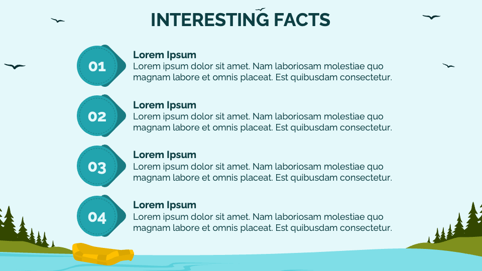 Free River Rafting Presentation Theme for Google Slides and PowerPoint