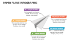 Paper Plane Infographic PowerPoint and Google Slides Template - PPT Slides