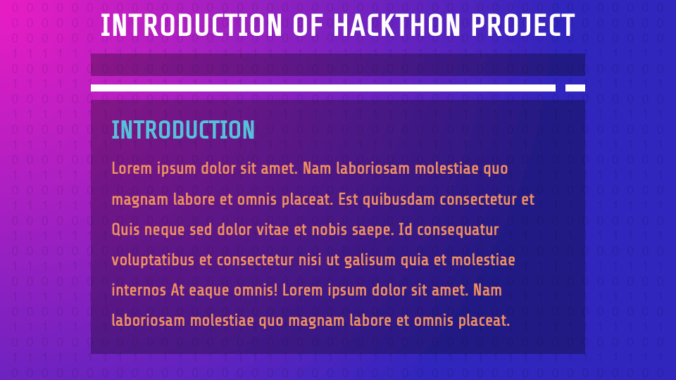 Hackathon Project Proposal PowerPoint and Google Slides Template - PPT ...
