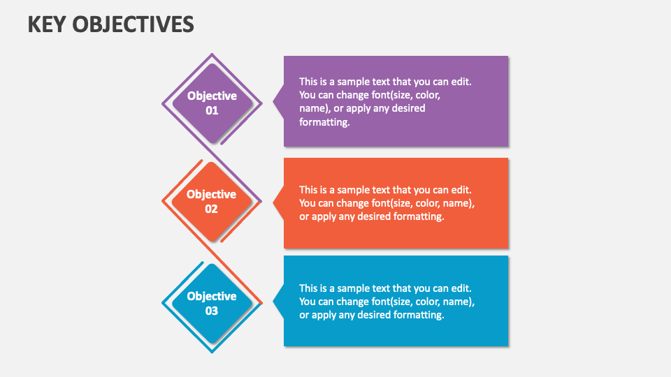 Key Objectives PowerPoint and Google Slides Template - PPT Slides