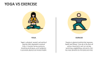 Yoga Vs Exercise PowerPoint and Google Slides Template - PPT Slides