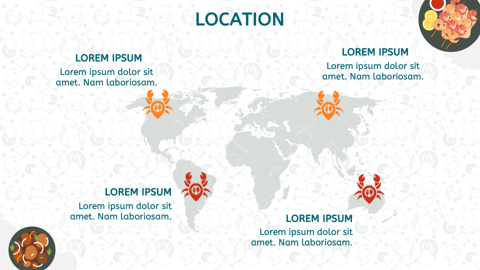 Free Seafood Restaurant Theme for Google Slides and PowerPoint