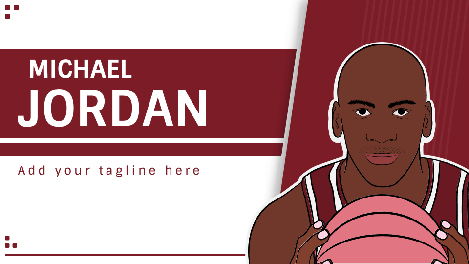 Ppt Michael Jordan Humanitarian Powerpoint
