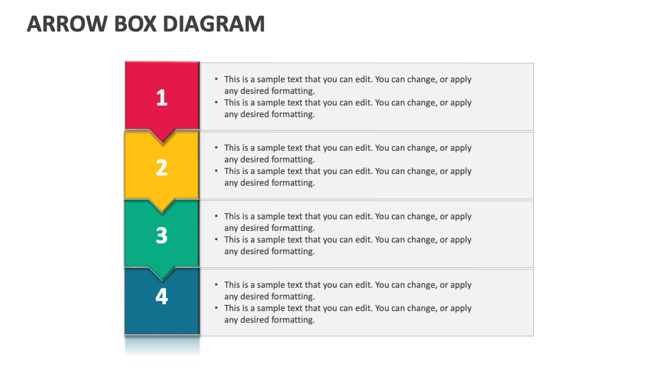 Arrow Box Diagram Template for PowerPoint and Google Slides - PPT Slides