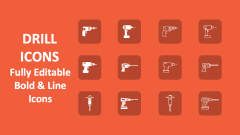 Drill Icons for Google Slides and PowerPoint