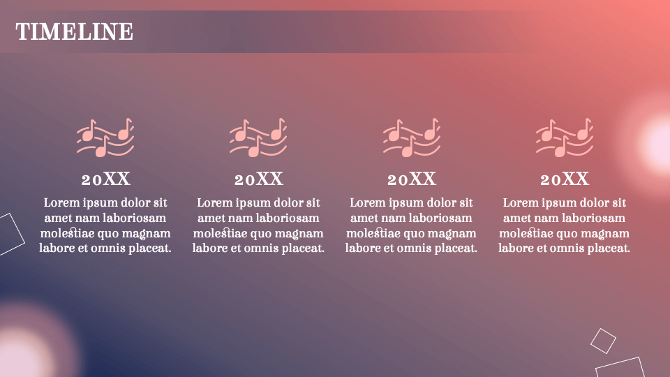 Free Music Background Presentation for Google Slides and PowerPoint