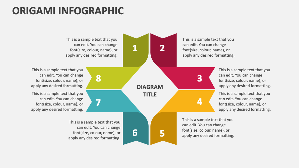 Origami Infographic Template for PowerPoint and Google Slides - PPT Slides