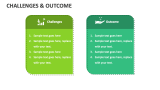 Challenges & Outcome Template for PowerPoint and Google Slides - PPT Slides