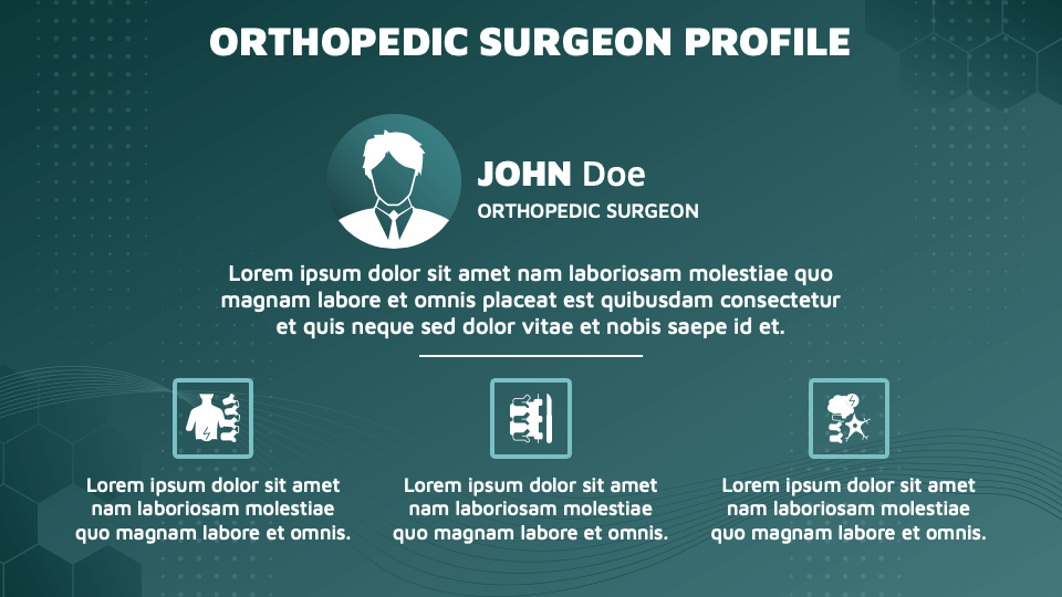 Free Medical Orthopedic Presentation Template for Google Slides and ...
