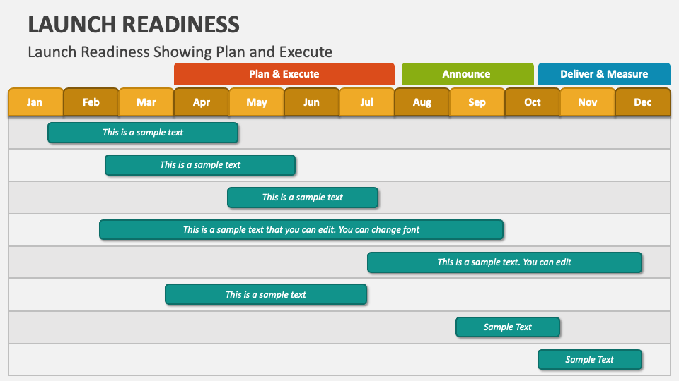 Launch Readiness PowerPoint and Google Slides Template - PPT Slides Launch Readiness PowerPoint and Google Slides Template - PPT Slides