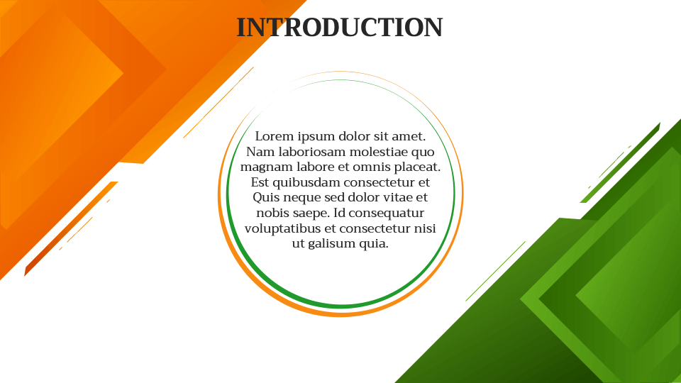 Tricolor Presentation Theme for PowerPoint and Google Slides - PPT Slides