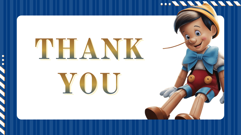 Pinocchio Presentation Template for Google Slides and PowerPoint - PPT Slides