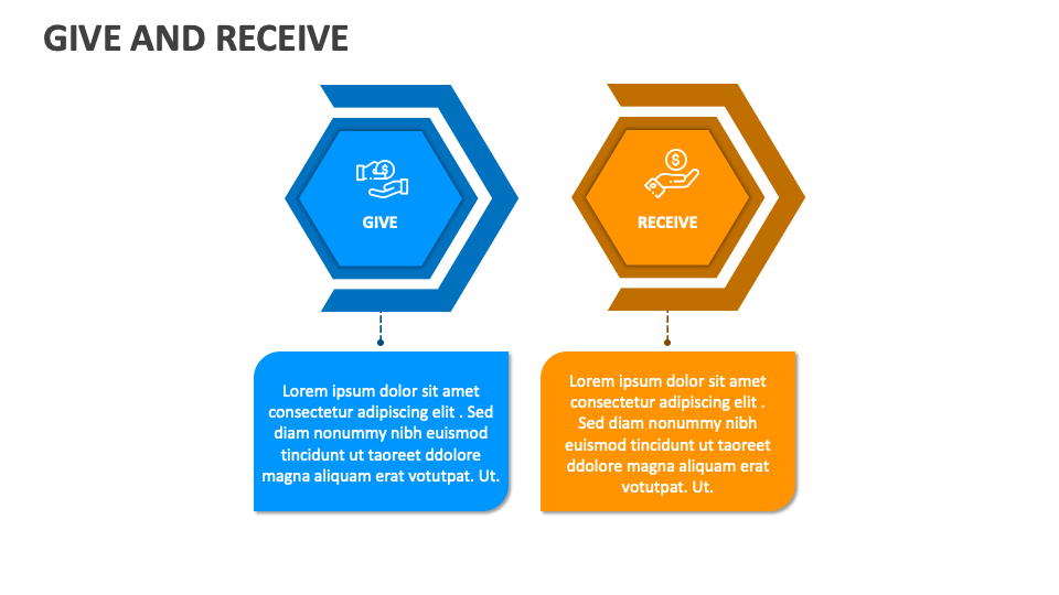 Give and Receive Template for PowerPoint and Google Slides - PPT Slides