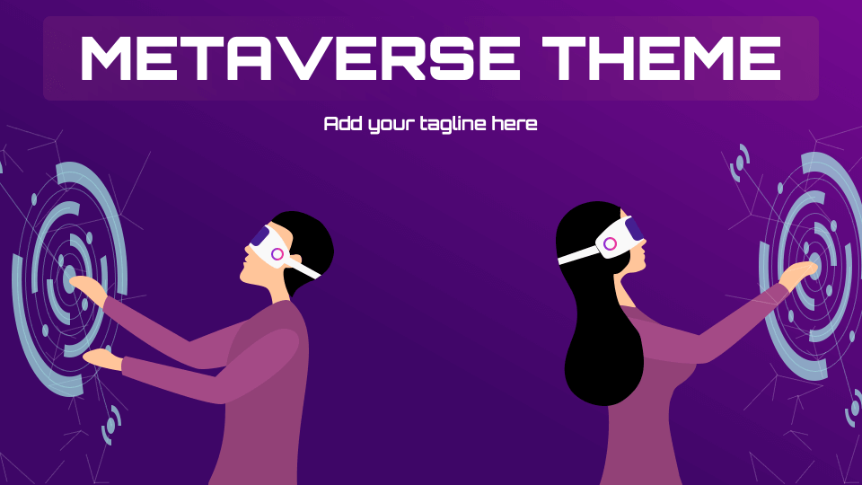 Metaverse Presentation Theme for PowerPoint and Google Slides - PPT Slides