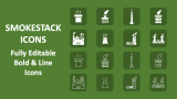 Smokestack Icons for Google Slides and PowerPoint