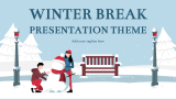 Free Winter Break Theme for Google Slides and PowerPoint
