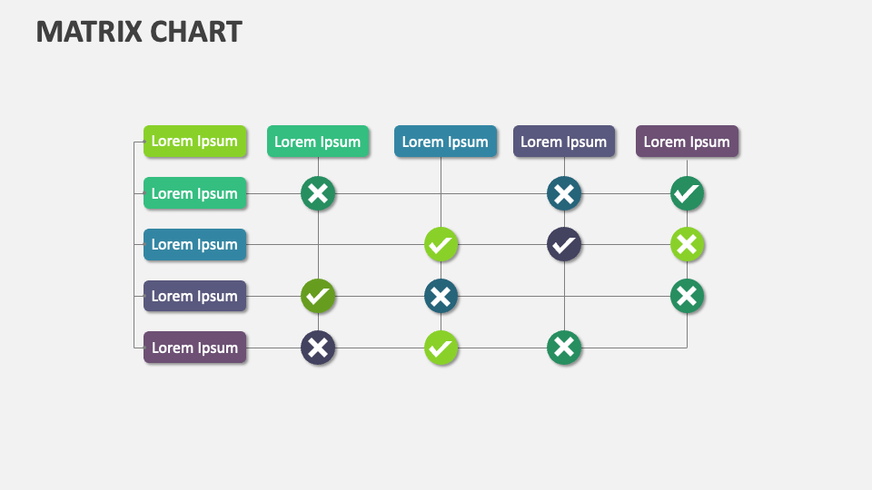 Matrix Chart for PowerPoint and Google Slides - PPT Slides