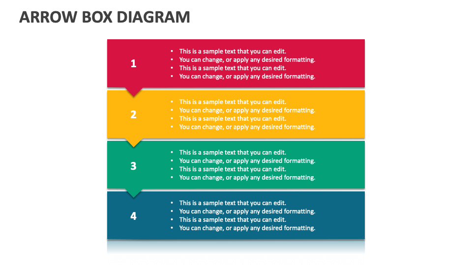 Arrow Box Diagram Template for PowerPoint and Google Slides - PPT Slides