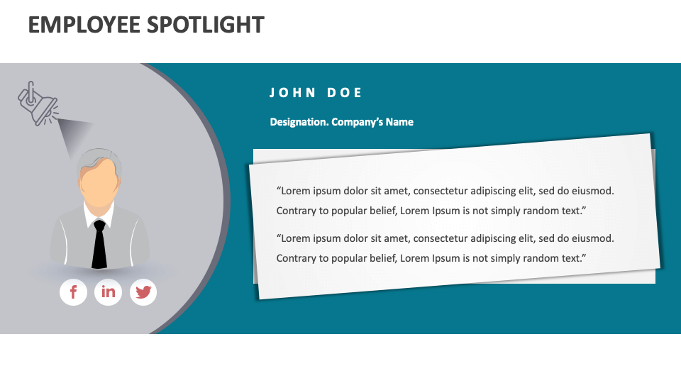 Employee Spotlight Template for PowerPoint and Google Slides - PPT Slides