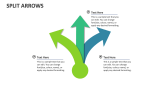 Split Arrows Template for PowerPoint and Google Slides - PPT Slides