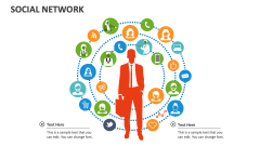 Social Network Template for PowerPoint and Google Slides - PPT Slides