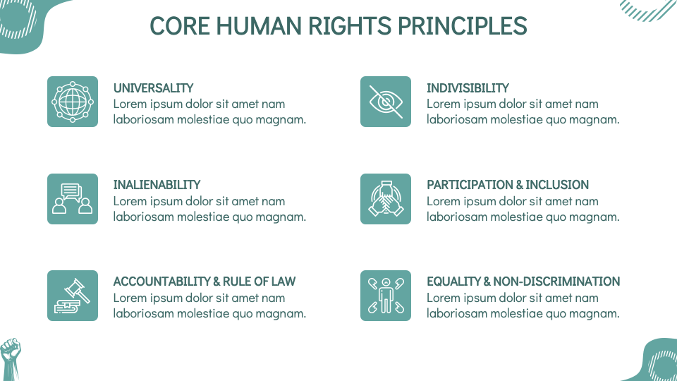 Human Rights Workshop Template for Google Slides and PowerPoint - PPT ...