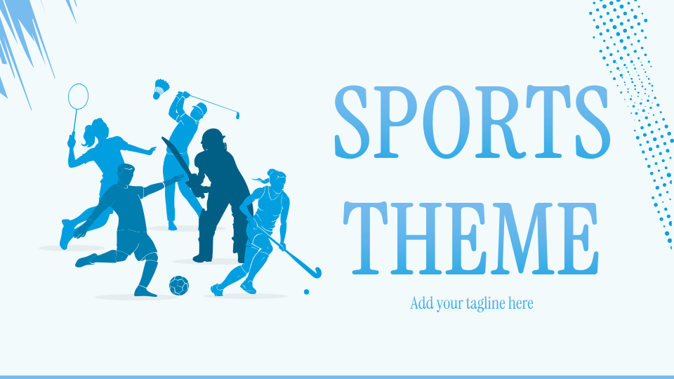 Free Sports Presentation Theme for Google Slides and PowerPoint