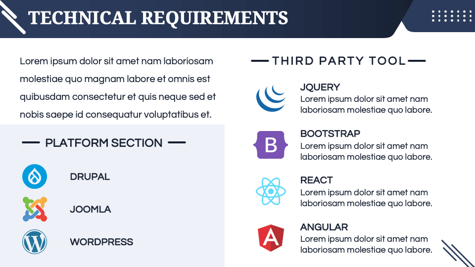 Web Project Proposal Template for Google Slides and PowerPoint - PPT Slides