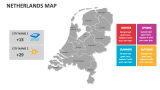 Netherlands Map for Google Slides and PowerPoint - PPT Slides