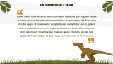 Free Dinosaur Presentation Theme for Google Slides and PowerPoint