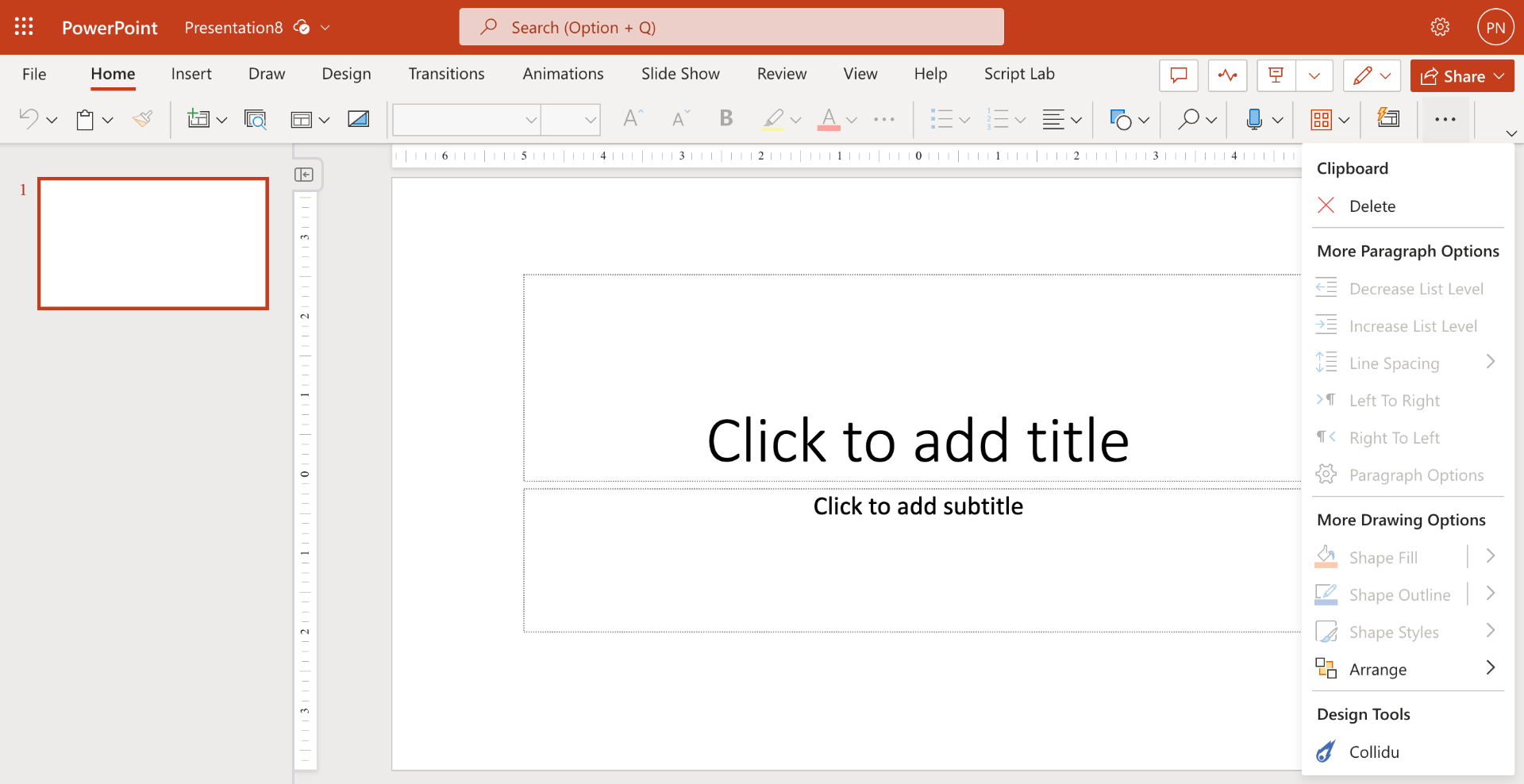 User Guide | Collidu PowerPoint Add-In