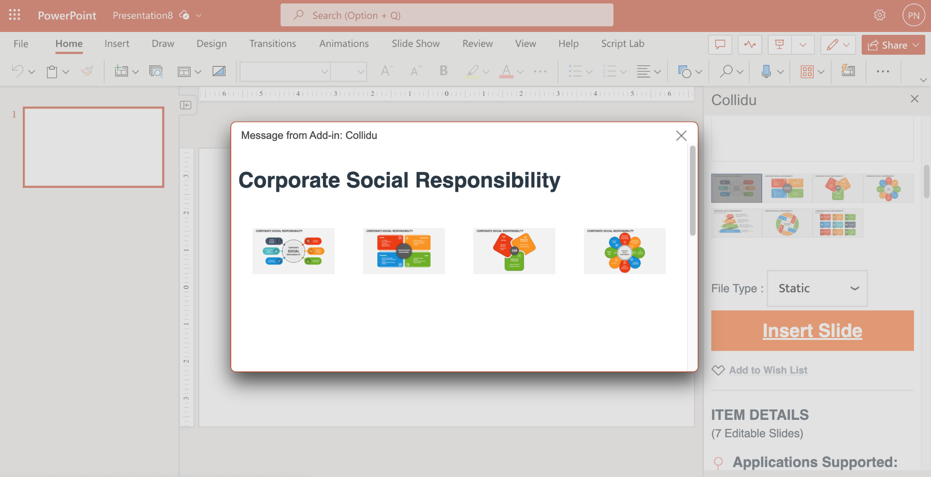User Guide | Collidu PowerPoint Add-In